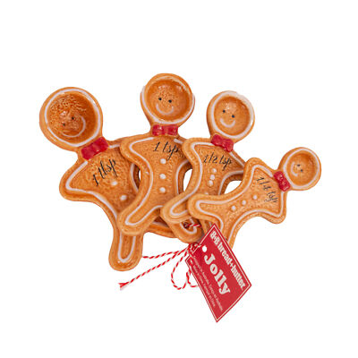 Bread and Butter Figurine Gingerbread Man Spoons 4 Pack | eBay Australia