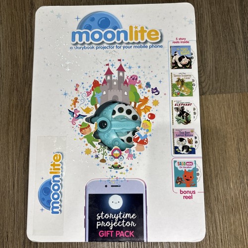 Moonlite Storybook Projector Story Reel Phone 5 Stories Golden Books No ...