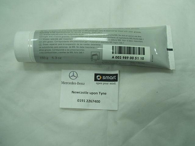 Genuine MERCEDES BENZ Wheel Bearing Grease 150g A002989005110 for sale ...
