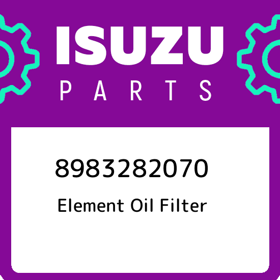 8983282070 Isuzu Element Oil Filter 8983282070 Genuine OEM Part for ...