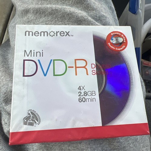 MEMOREX MINI DVD-R, DOUBLE SIDED, 4X 2.8GB 60 MIN | eBay