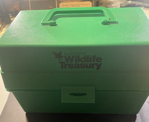 Illustrated Wildlife Treasury Boxed Animals Card Set Carry Case #2 ...