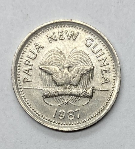 1987 Papua New Guinea 5 Toea Coin - KM# 3 | eBay