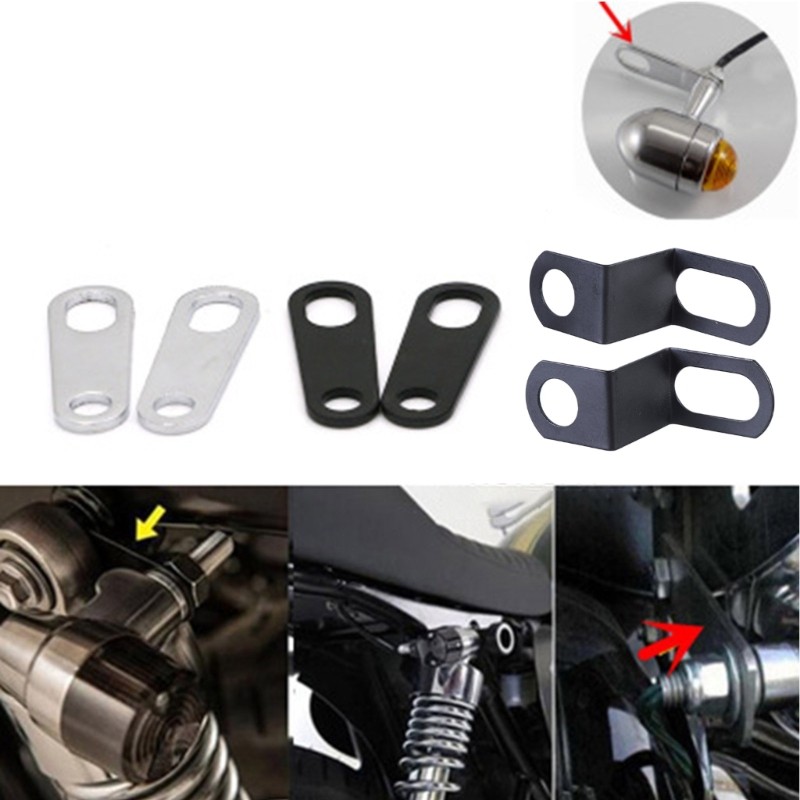 Motorcycle Modification Supplies Turn Signal Lamp Holder Iron ...