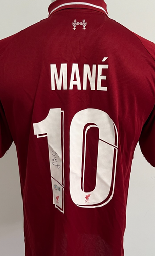 Sadio Mane Signed Custom Jersey Autograph COA XL | eBay