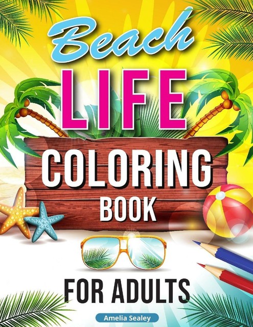 Beach Life Coloring Book For Adults (Taschenbuch) online kaufen | eBay.de