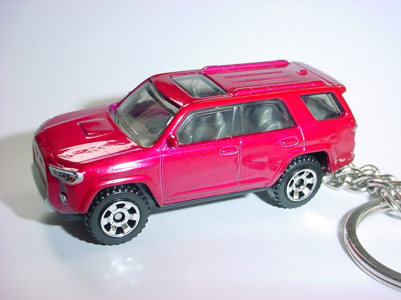 HOT 3D RED TOYOTA 4RUNNER CUSTOM KEYCHAIN keyring key BLING 4x4 truck ...
