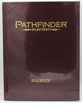 Pathfinder Playtest PZO2100-SE Rulebook (Special Edition) RPG Main ...