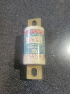 NEW RELIANCE ELECTRIC RFV 125 RECTIFIER FUSE 500V 125A *READ* | eBay