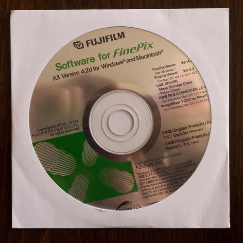 Fujifilm Finepix F Series Software CD for Windows and MAC | eBay UK
