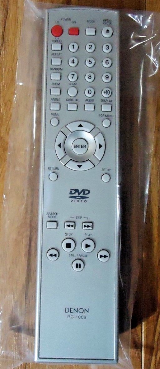 ORIGINAL DENON RC-1009 REMOTE CONTROL | eBay