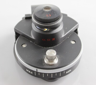 Zeiss 0.9 DIC Flip Top Condenser Microscope for Axioplan Axiophot 0.5-1 ...