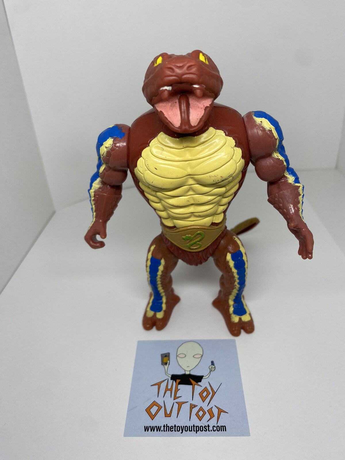 Vintage Mattel Masters of the Universe MotU He-Man Rattlor 1985 Action ...