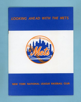 1964 New York Mets Booklet (Team Issue) Looking Ahead with The Mets | eBay