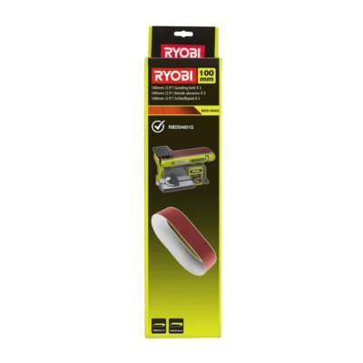 Ryobi BSS100A5 Set of 5 Sanding Belts 100x914mm Sander RBDS4601G | eBay ...