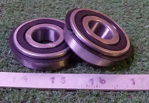 2 NEW RCBD RLS6-2RSNR SINGLE ROW RADIAL BALL BEARINGS NNB ***MAKE OFFER ...