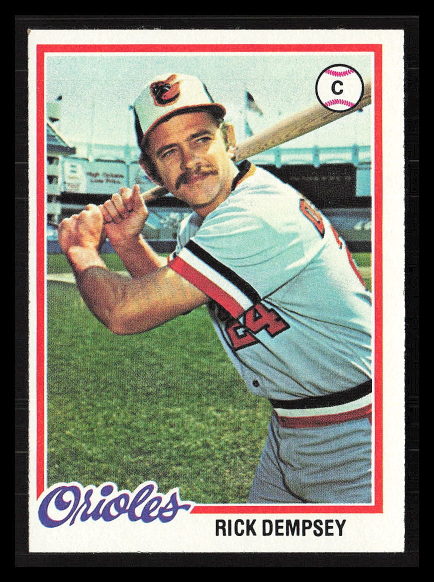 Rick Dempsey 1978 Topps #367 Baltimore Orioles | eBay