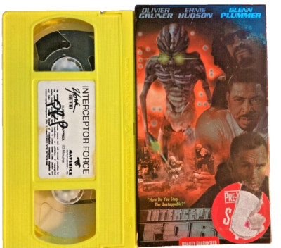 Interceptor Force (1999), Rare OOP Cult Film, YELLOW VHS tape, William Zabka 750723030630| eBay