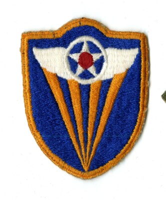 4th Air Force White Back Patch WWII Vintage Pacific Coast States | eBay