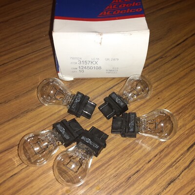 5 NOS GM Turn Signal Light Bulb 4 Door, Extended Cab Pickup ACDelco ...