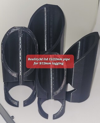 3x Pipe Insulation Lagging jig 15mm & 22mm pipe set for 9 & 13mm ...