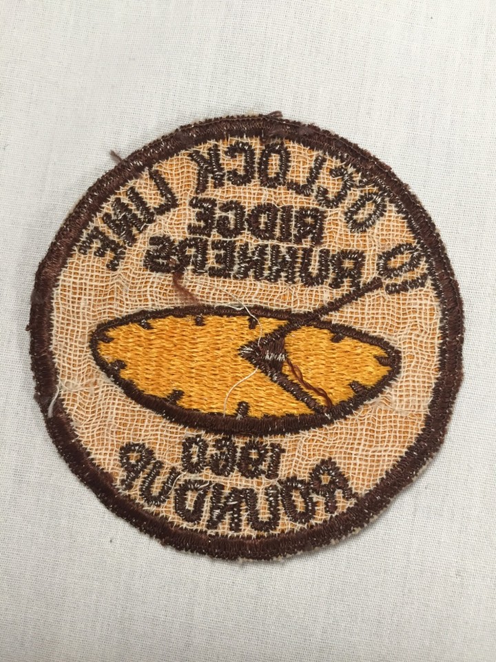 1960 10 O'clock Line Trail Ridge Runners Roundup worn BSA Trail Patch ...