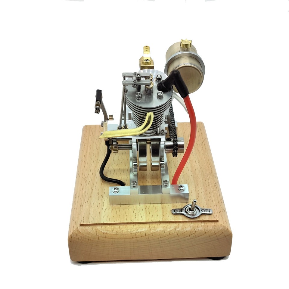 H09 Mini Gasoline Engine Model Kit Engineer DIY Toys Gifts Collection ...