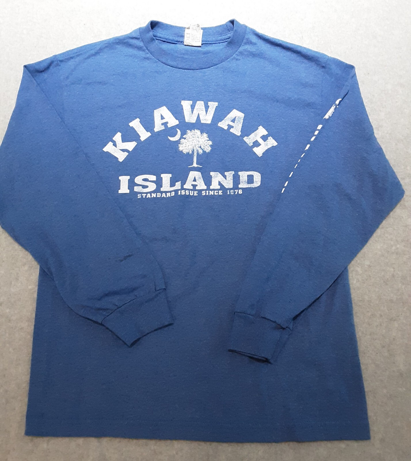 Kiawah Island Long Sleeve Pullover T-Shirt Size Read☆Medium☆ Blue by ...