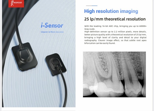 I- Sensor Dental Digital X-ray Size #2 Woodpecker With Remote Support ...