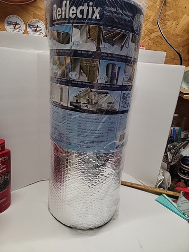 BP24025 24“ X 25' Bubble Pack Insulation Reflectix NEW Edge Silver 50 ...