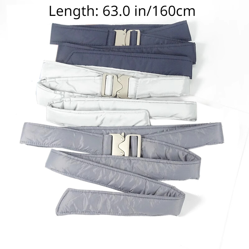 1PC Women Buckle Waist Belt Girdle Waistband for Puffer Down Jacket ...