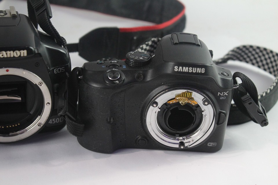 DSLR Digital Cameras Inc Sony A200, Canon 400D & 40D Bodies Only x 5 ...