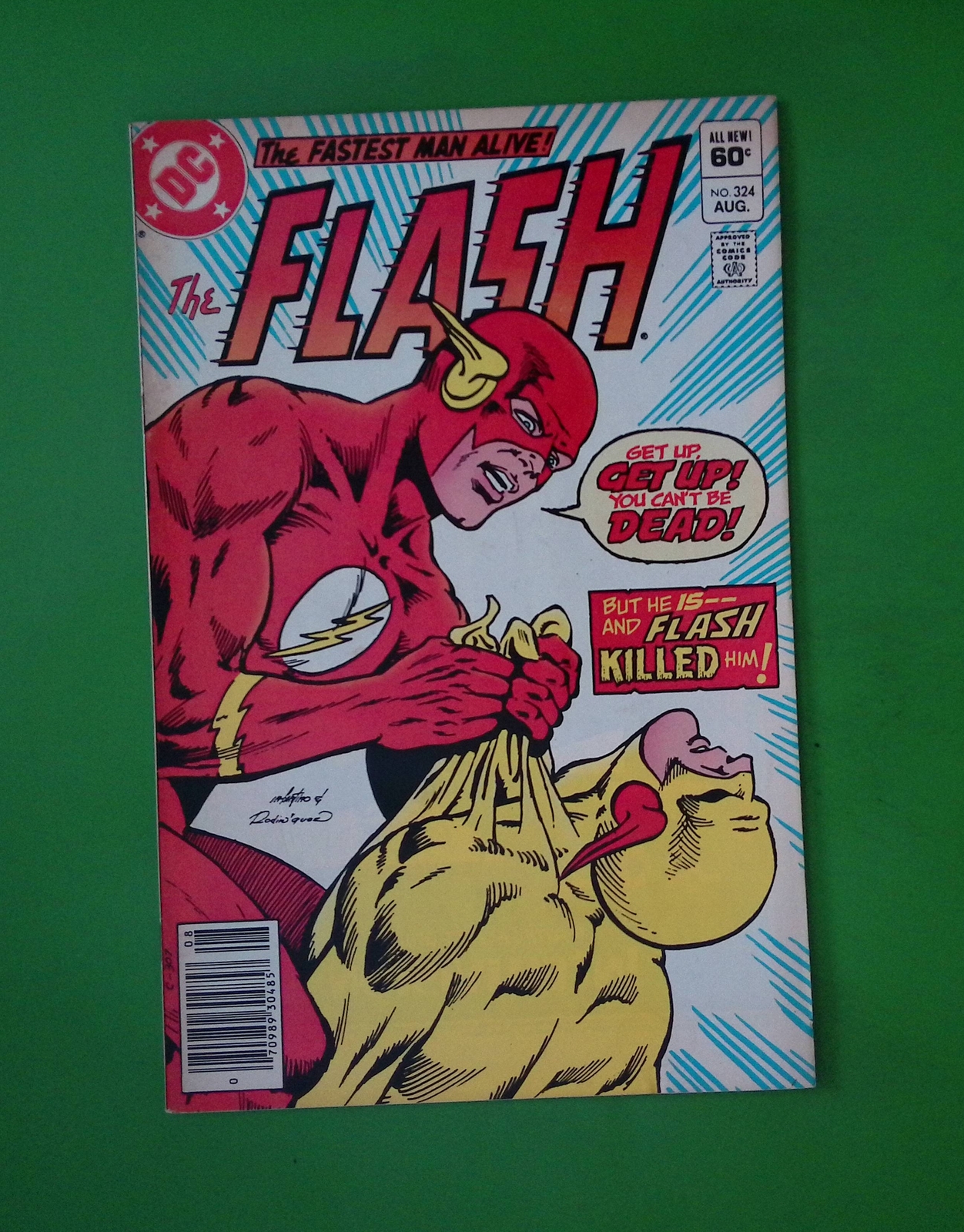 Flash #324 Vol. 1 1983 DC Comics Newsstand Mid Grade Comic Book H92-180 ...