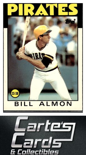 Bill Almon 1986 Topps Tiffany #48 Pittsburgh Pirates | eBay
