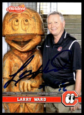 2017 Grandstand Chattanooga Lookouts Larry Ward #2017 Signed | eBay