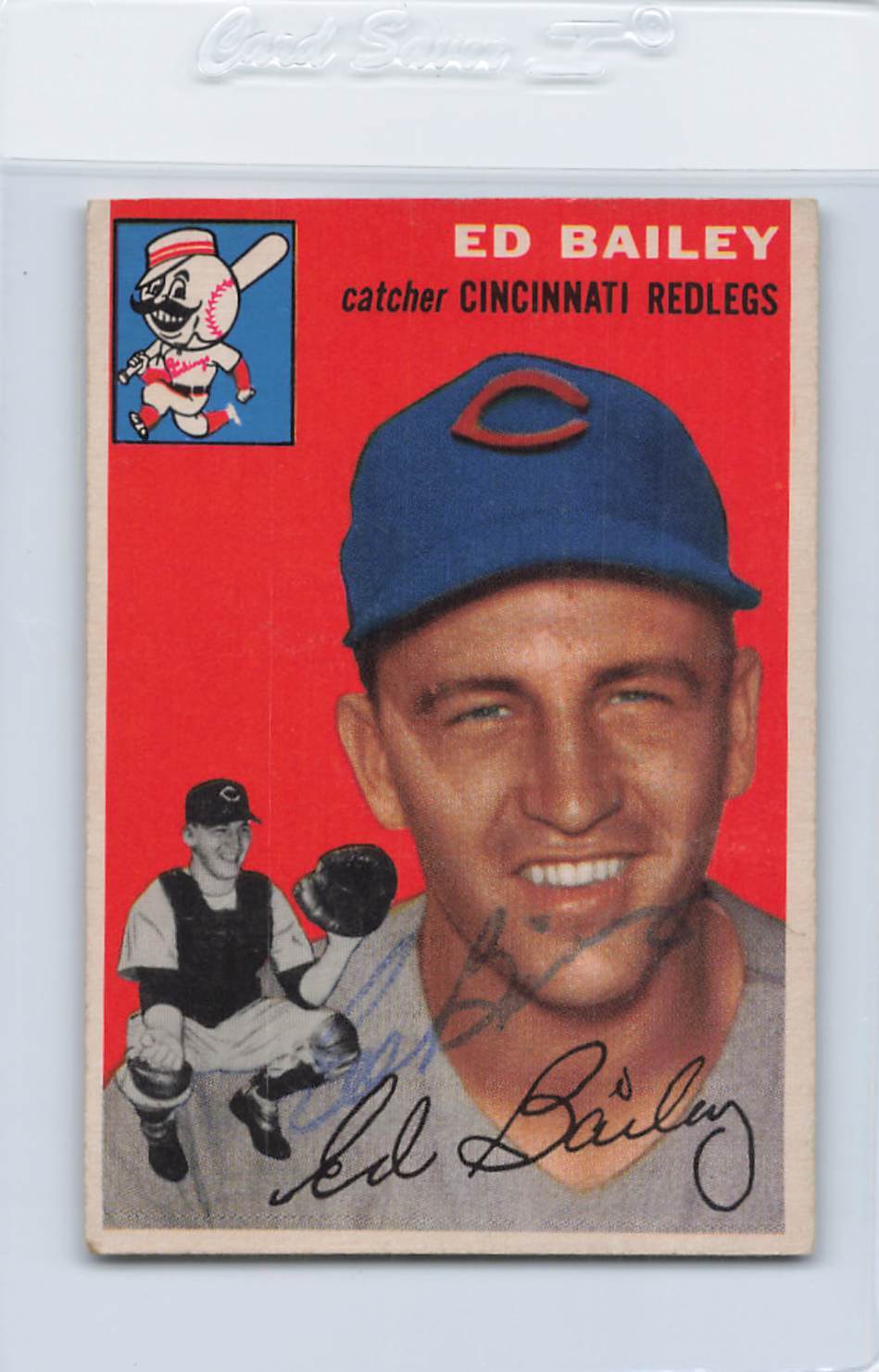 1954 Topps #184 Ed Bailey Reds EX *DA-B5845 | eBay