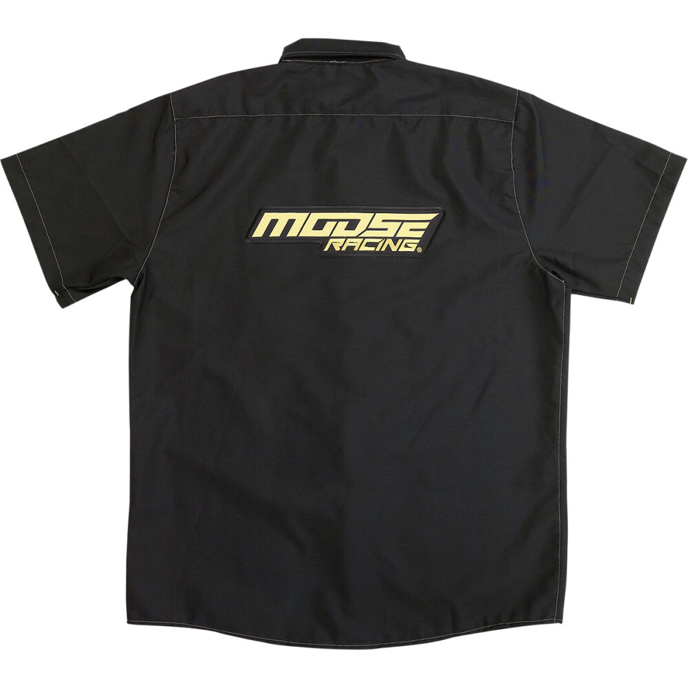 Moose Racing Logo Shop Shirt (Black) S | eBay