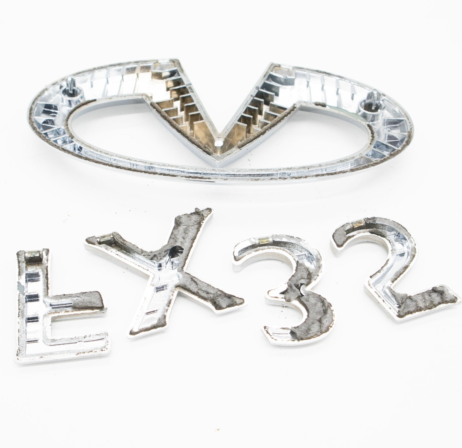 2003-2008-infiniti-fx35-rear-chrome-tailgate-emblem-oem-ebay