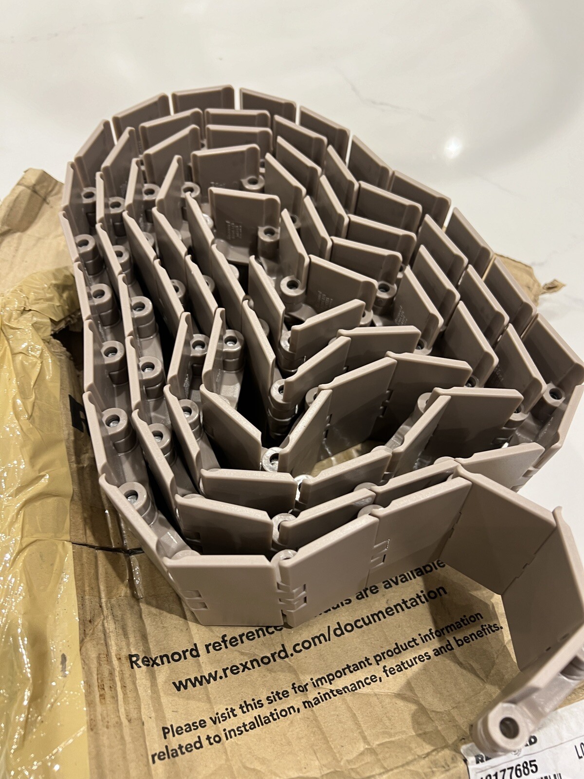 REXNORD 10177685 LF820-3.25IN 10' NSMP Table Top Chain | eBay UK