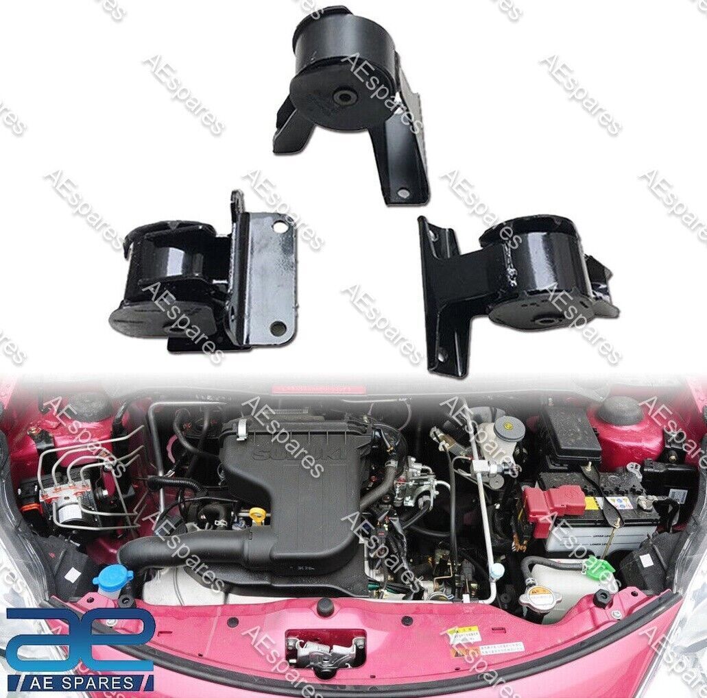 For Suzuki Celerio Alto 2008-2014 K10b Engine Mounting Mounts 3Pcs/Set ...