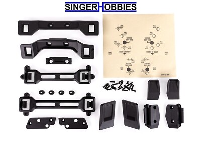 Traxxas 6928 Body Conversion Kit Slash 4X4 (for Clipless Mounting) TRA1 ...
