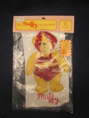 MUFFY VANDERBEAR At The Beach Muffy Swimsuit & Towel Outfit VINTAGE NEW ...