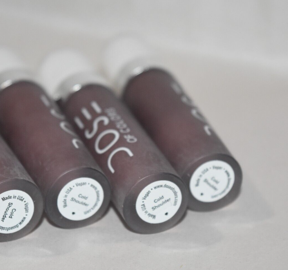 4x dose of colors liquid matte lipstick - Cold Shoulder | eBay