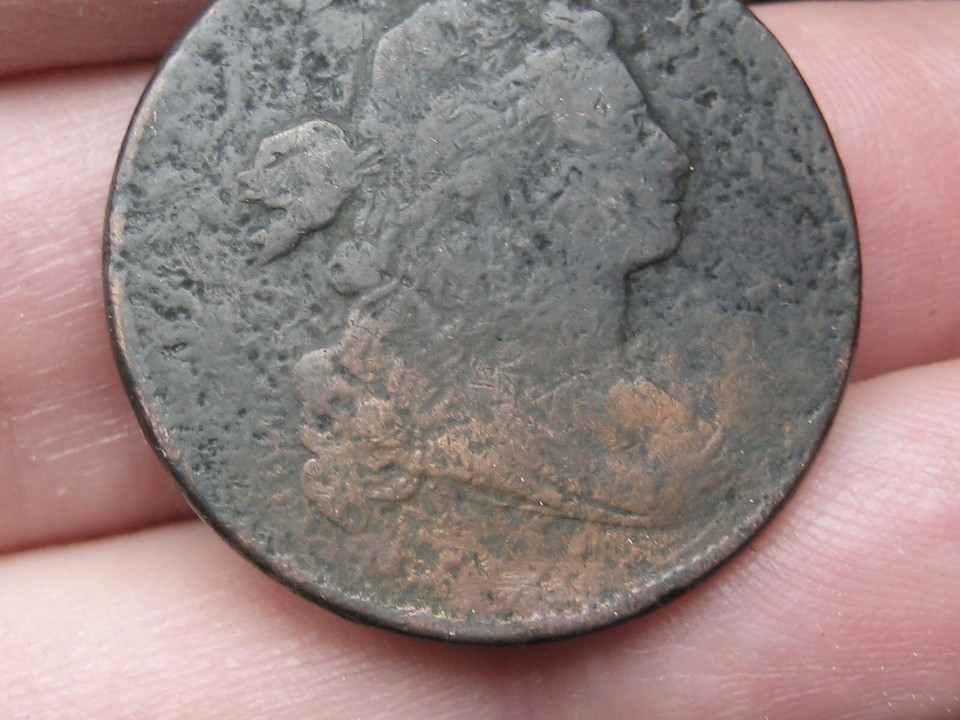 1796-1807 Draped Bust Large Cent Penny- With Stems- Small Fraction | eBay