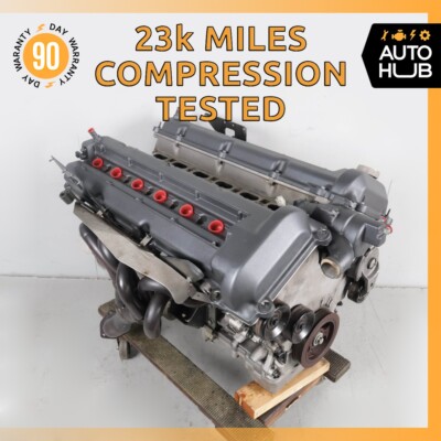 00-04 Aston Martin DB7 Vantage 5.9L V12 Engine Motor Assembly OEM 23k ...