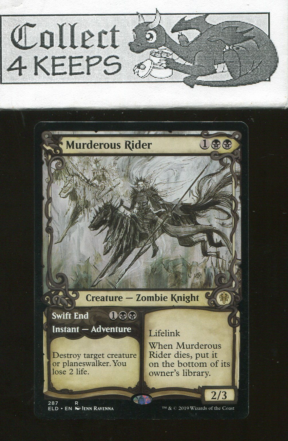 Murderous Rider Showcase Throne of Eldraine Rare Near Mint | eBay