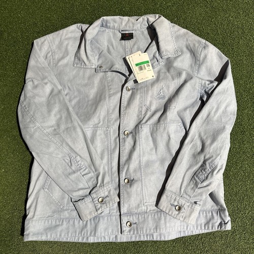 Nike AIR JORDAN ESSENTIALS CHICAGO WORKWEAR JEAN JACKET BLUE FN4527-436 ...