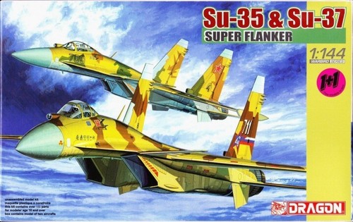 1/144 Su-35 & Su-37 SUPER Flanker from Dragon | eBay