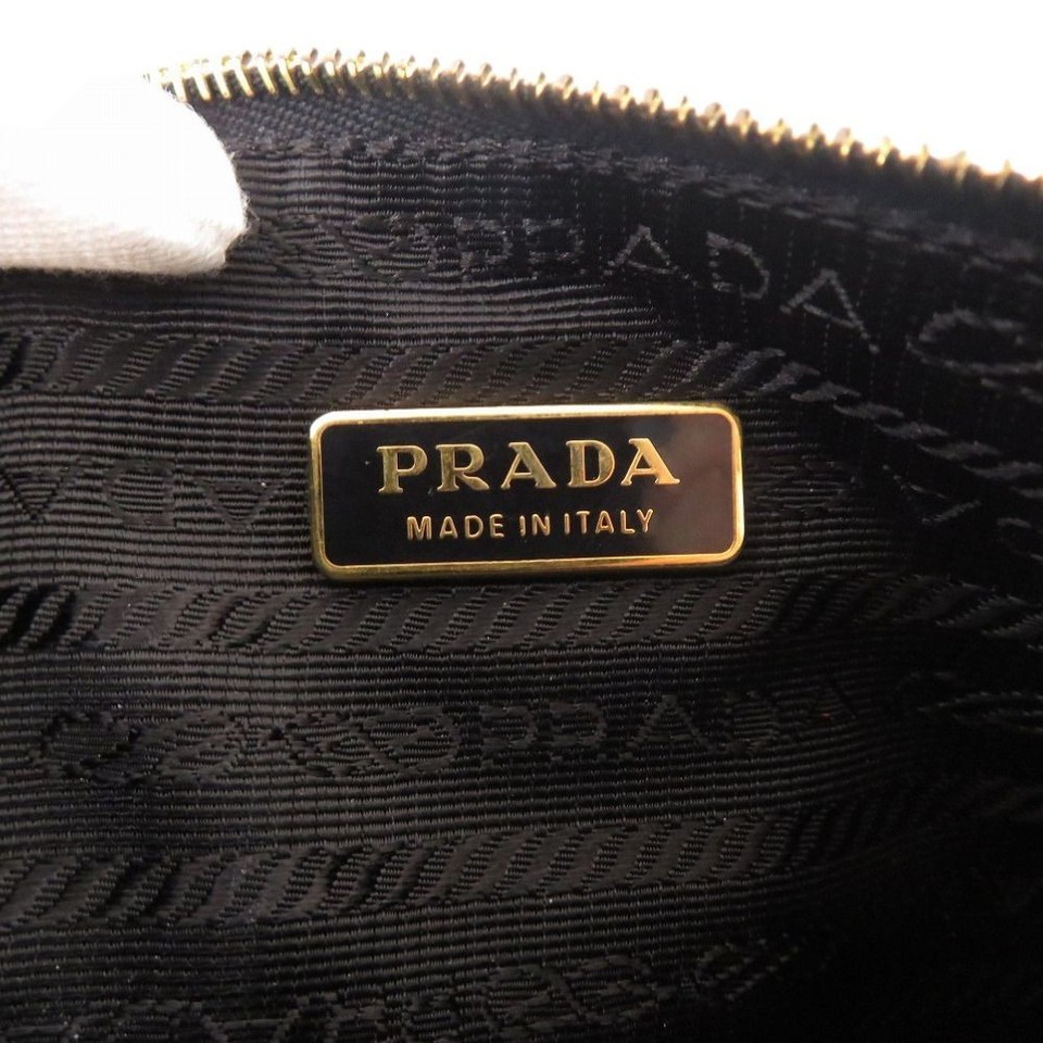 Prada Panda Nylon Black Pouch Women's Small Crossbody Authentic Bag | eBay