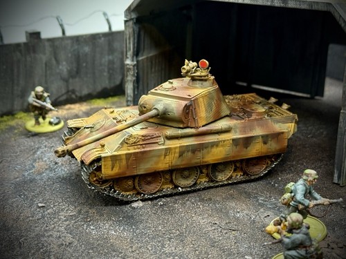 Panther Nachtjäger Panzer Tank IR German WW2 Bolt Action 28mm FULLY ...